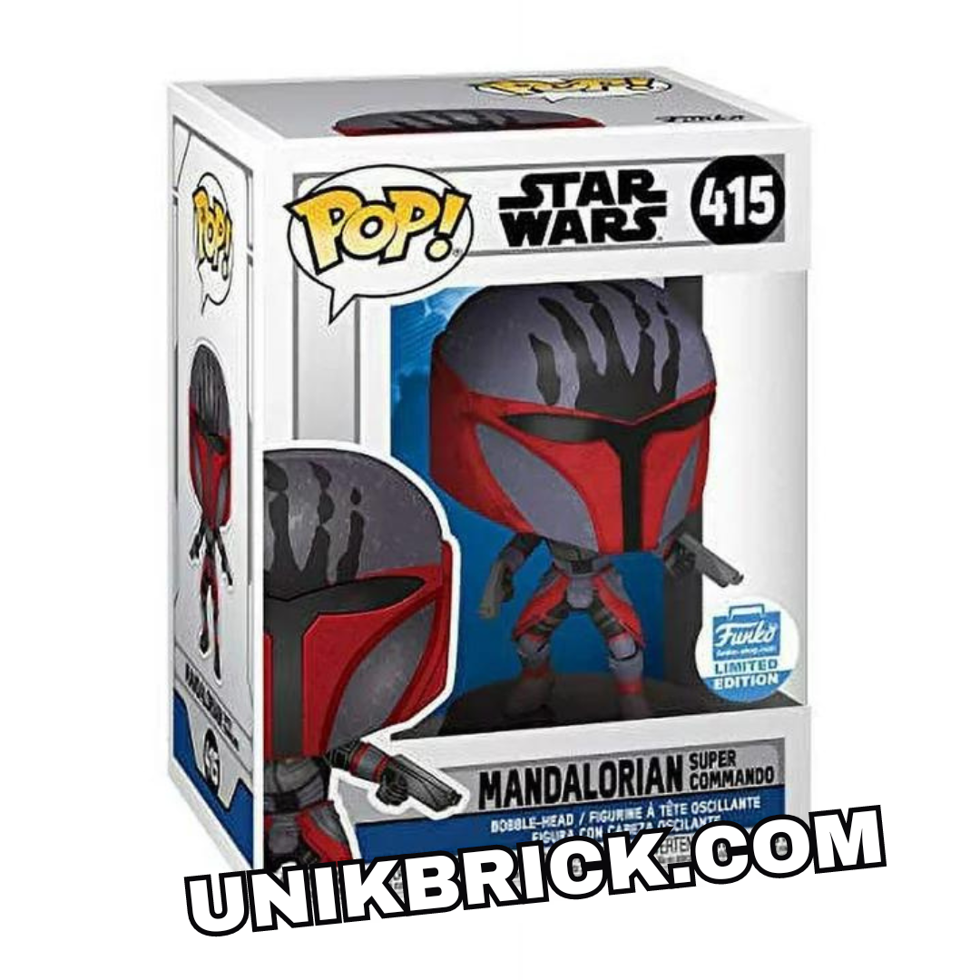 FUNKO POP 415 Mandalorian Super Commando Funko Limited Edition – UNIK BRICK