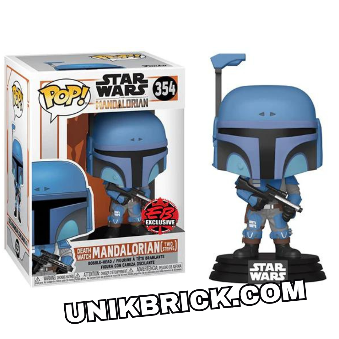 FUNKO POP 354 Death Watch Mandalorian Two Stripes EB Games Exclusive ...