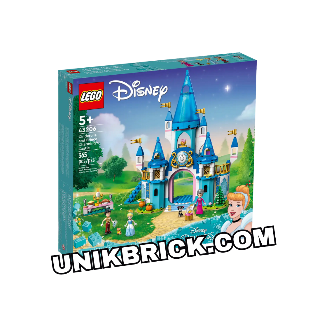 [CÓ HÀNG] LEGO Disney Princess 43206 Cinderella and Prince Charming's ...