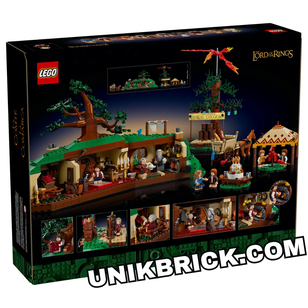 LEGO 10354 Icons The Lord of the Rings: The Shire Xứ Shire Chúa Tể Nhữ ...