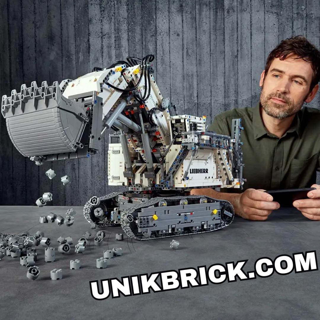 [HÀNG ĐẶT/ ORDER] LEGO Technic 42100 Liebherr R 9800 Excavator – UNIK BRICK