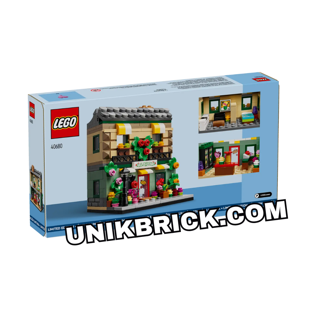 [HÀNG ĐẶT/ ORDER] LEGO 40680 Flower Store – UNIK BRICK