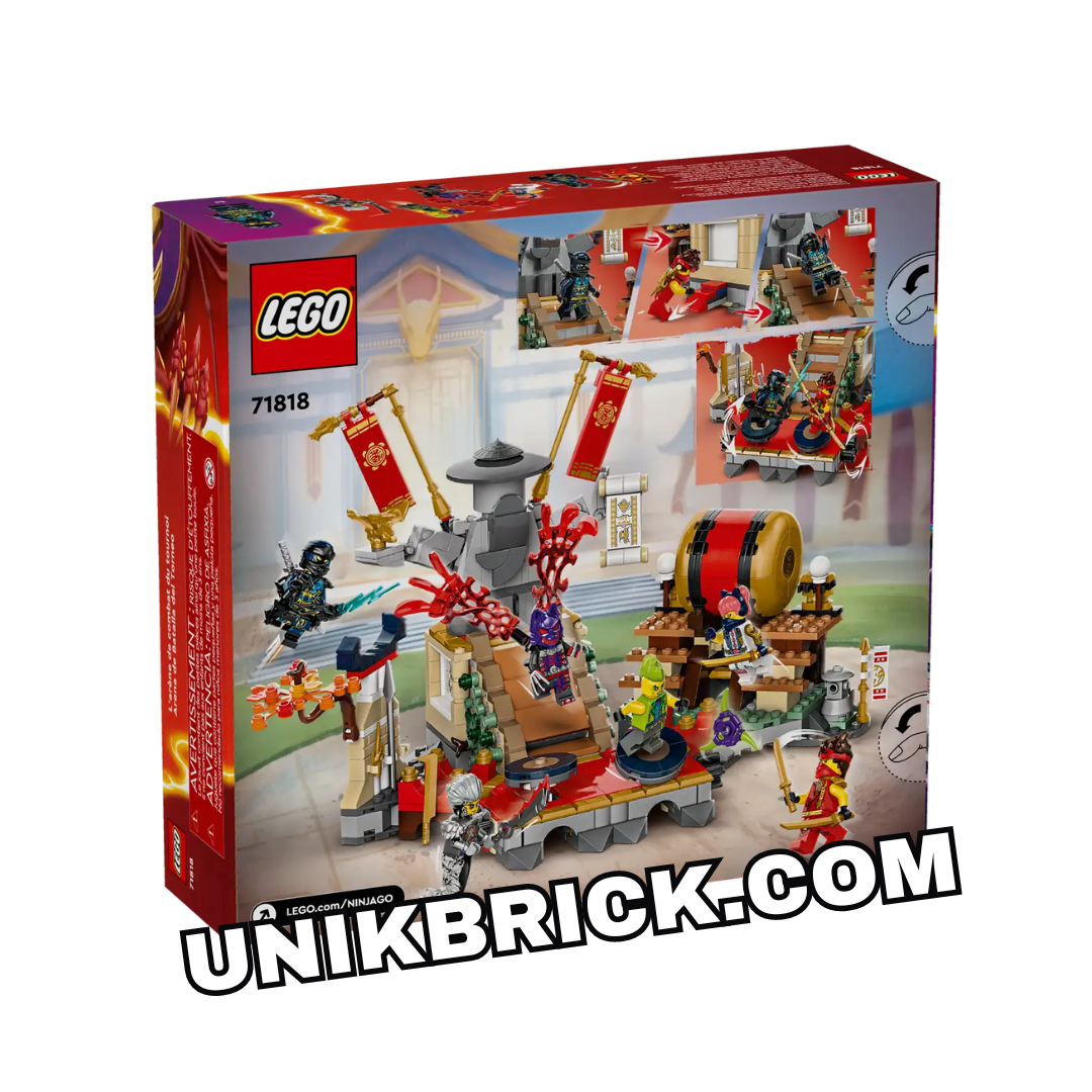 LEGO Ninjago 71818 Tournament Battle Arena – UNIK BRICK