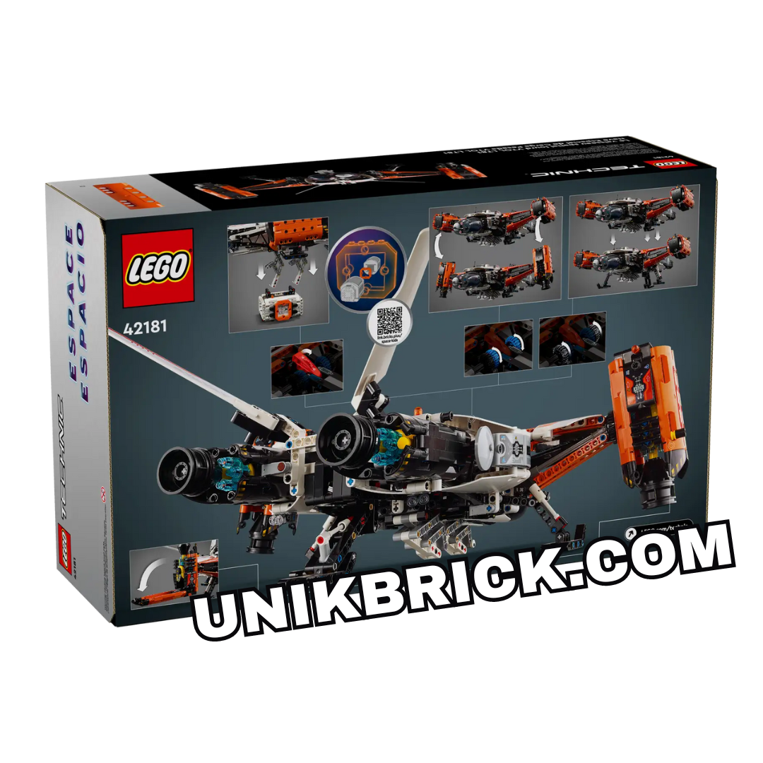 [CÓ HÀNG] LEGO Technic 42181 VTOL Heavy Cargo Spaceship LT81 – UNIK BRICK