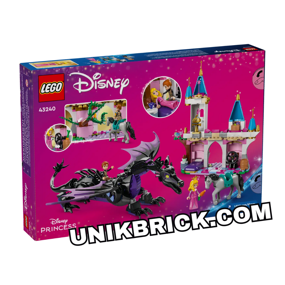 [HÀNG ĐẶT/ ORDER] LEGO Disney 43240 Maleficent’s Dragon Form – UNIK BRICK