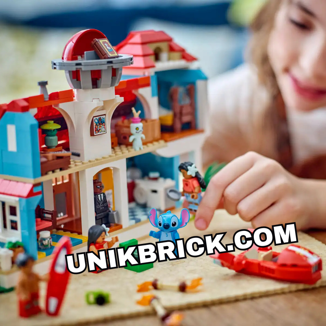 LEGO 43268 Disney Lilo and Stitch Beach House – UNIK BRICK