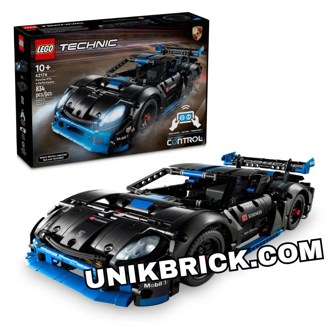 LEGO Technic 42176 Porsche GT4 e-Performance Race Car Xe đua thể thao ...