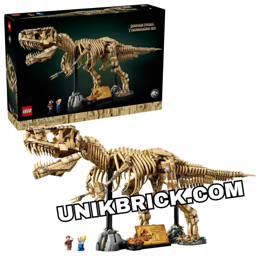 LEGO 76968 Jurassic World Dinosaur Fossils Tyrannosaurus Rex – UNIK BRICK