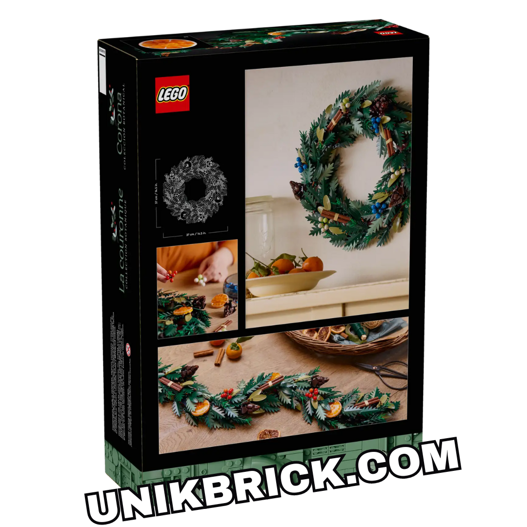 LEGO Icons 10340 Wreath Vòng hoa – UNIK BRICK