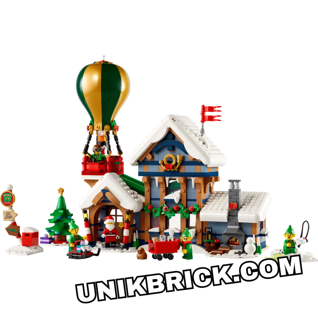 LEGO Icons 10339 Santa's Post Office Phòng văn thư của ông già Noel ...