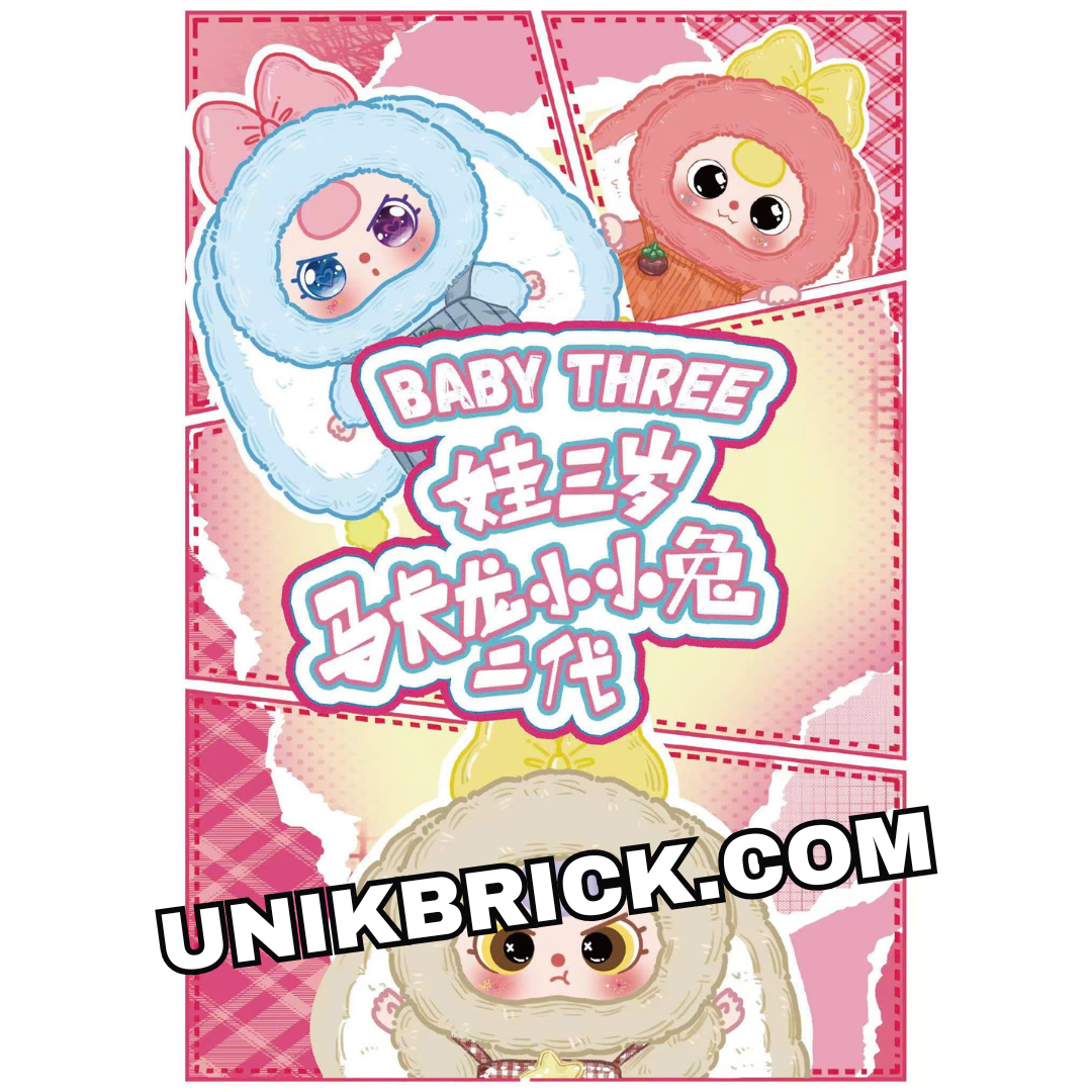 Hộp mù Blind box Baby Three BB3 Macaron V2 Cute Bunny Plush Thỏ bông ...