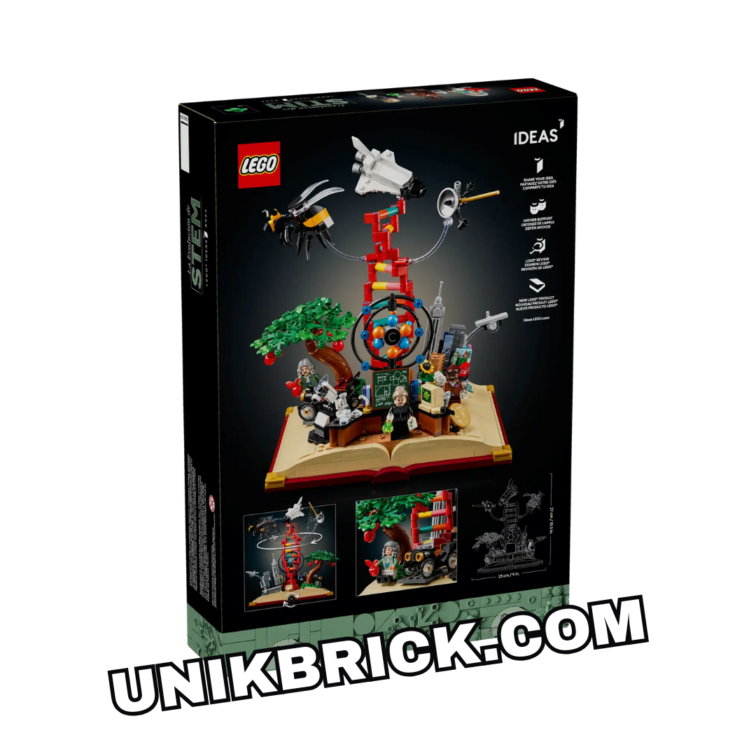 LEGO 21355 Ideas The Evolution of STEM Sự phát triển của STEM – UNIK BRICK