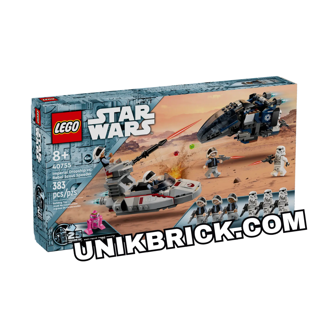 LEGO Star Wars 40755 Imperial Dropship vs. Rebel Scout Speeder – UNIK BRICK