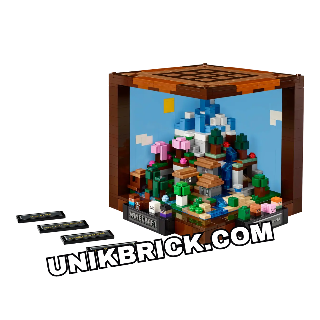 [HÀNG ĐẶT/ ORDER] LEGO Minecraft 21265 The Crafting Table – UNIK BRICK