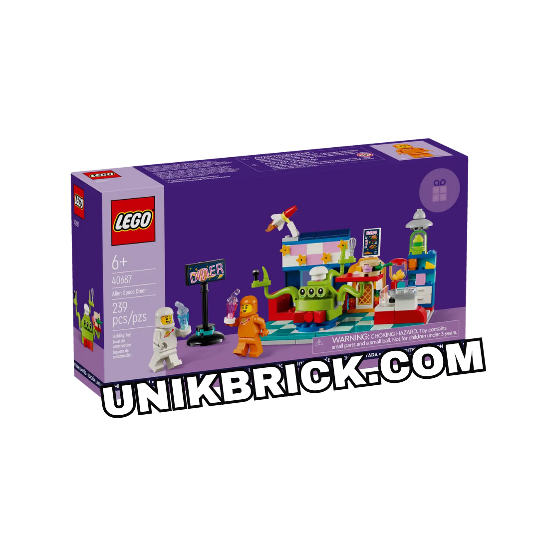 [HÀNG ĐẶT/ORDER] LEGO 40687 Alien Space Diner – UNIK BRICK
