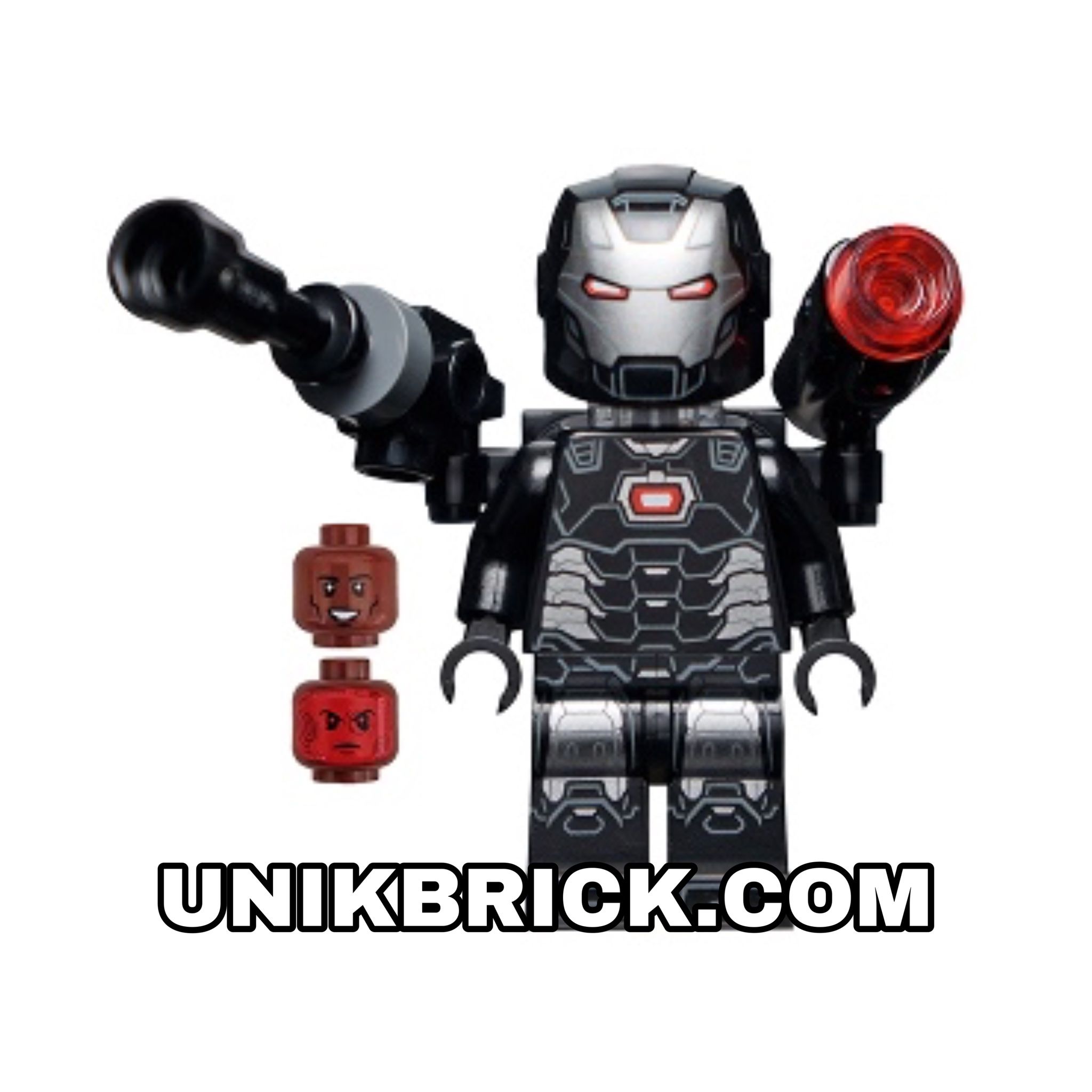[ORDER ITEMS] LEGO Marvel War Machine Rifle and Stud Shooter – UNIK BRICK