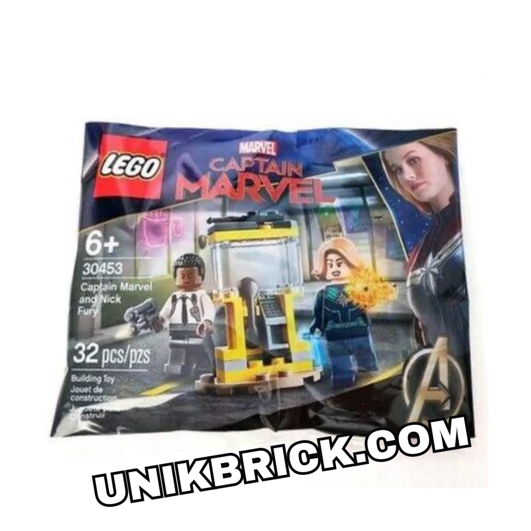 LEGO 30453 Captain Marvel and Nick Fury Polybag – UNIK BRICK