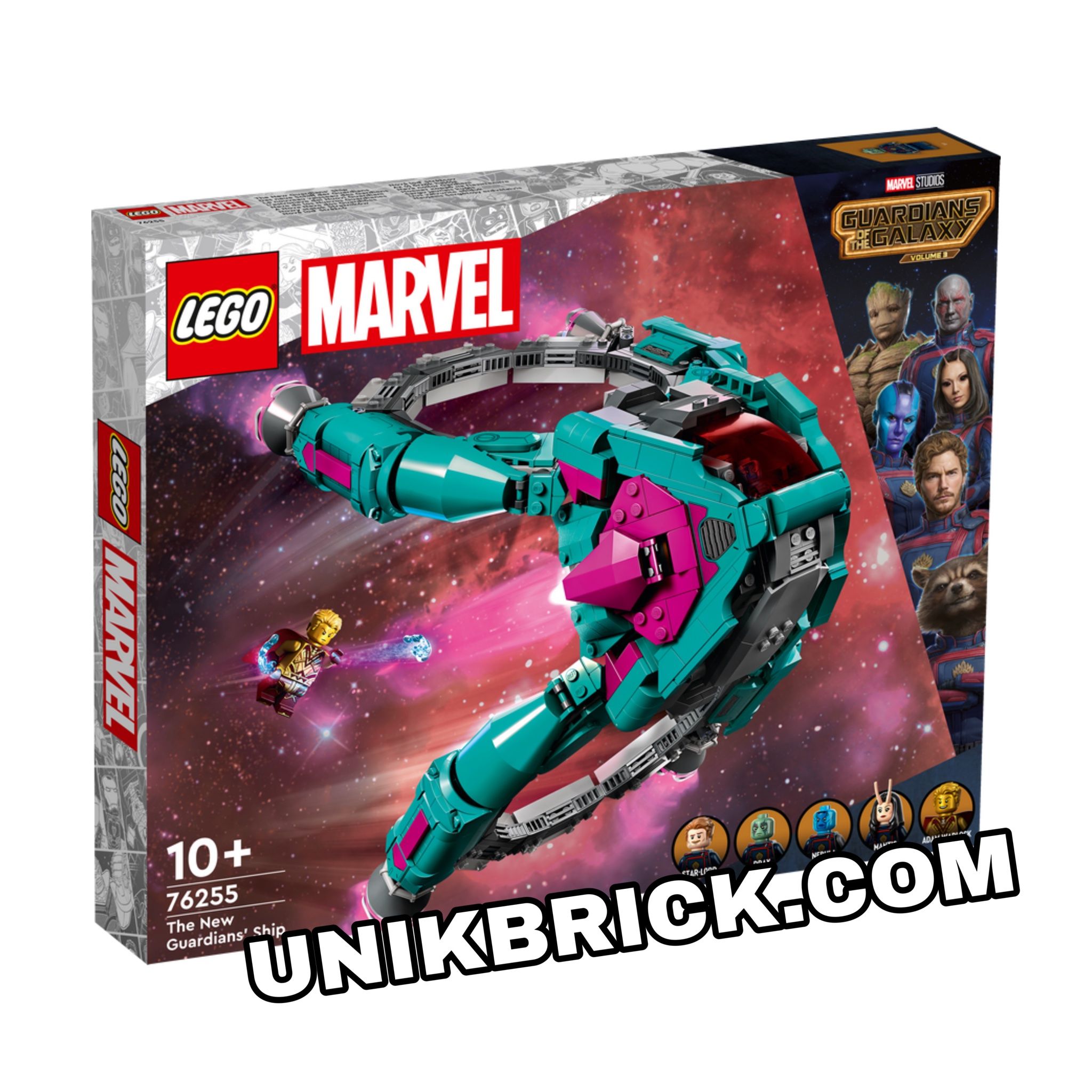 [HÀNG ĐẶT/ ORDER] LEGO Marvel 76255 The New Guardians' Ship – UNIK BRICK