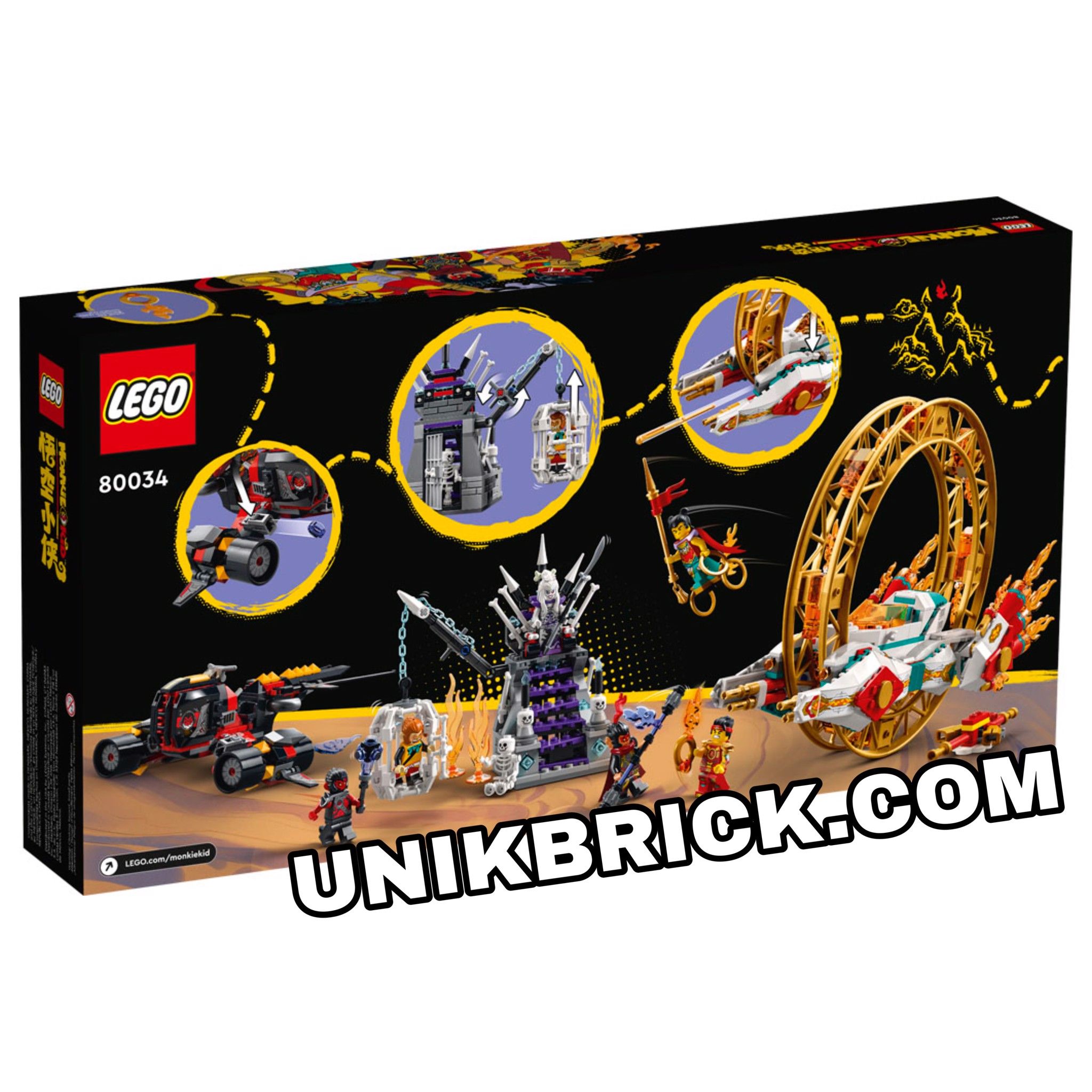 LEGO Monkie Kid 80034 Nezha’s Fire Ring – UNIK BRICK