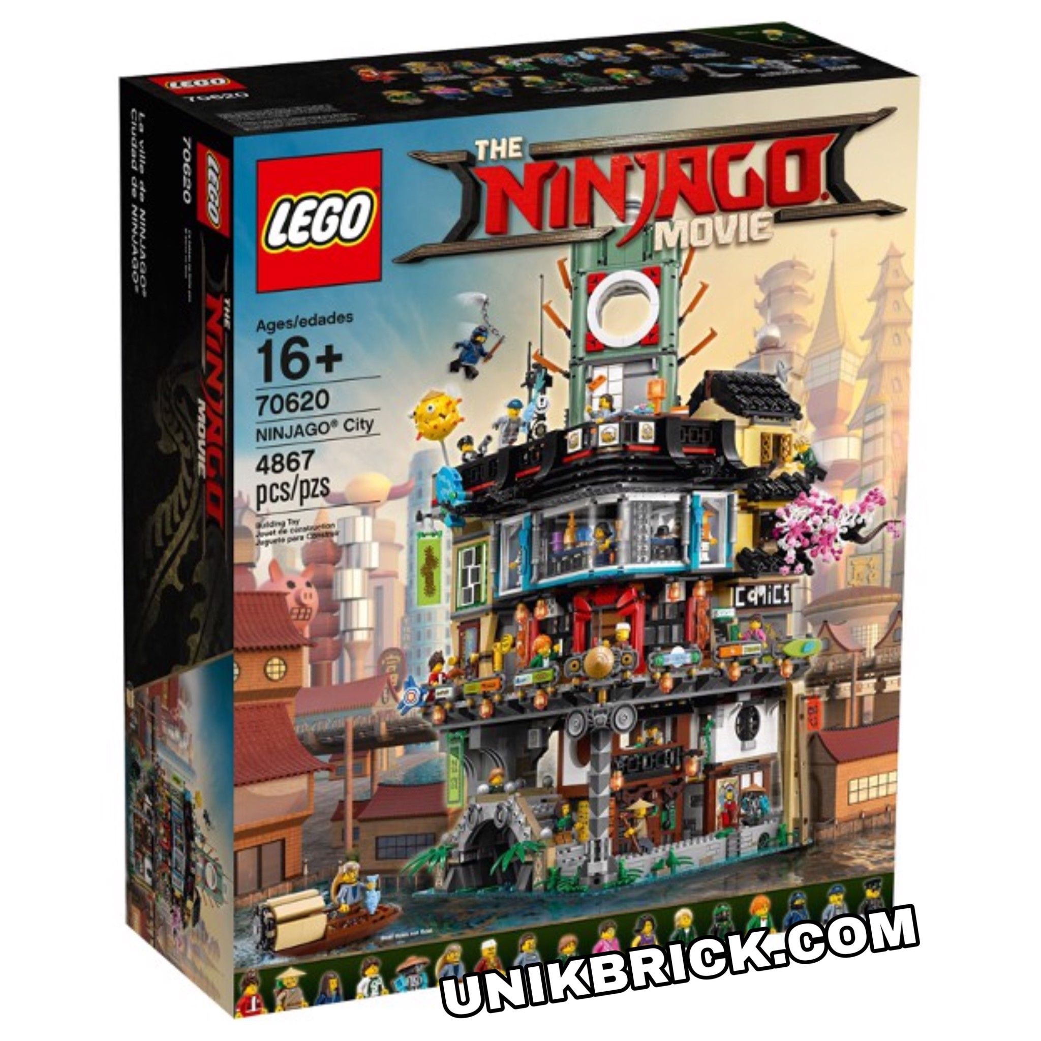 LEGO Ninjago 70620 NINJAGO City – UNIK BRICK
