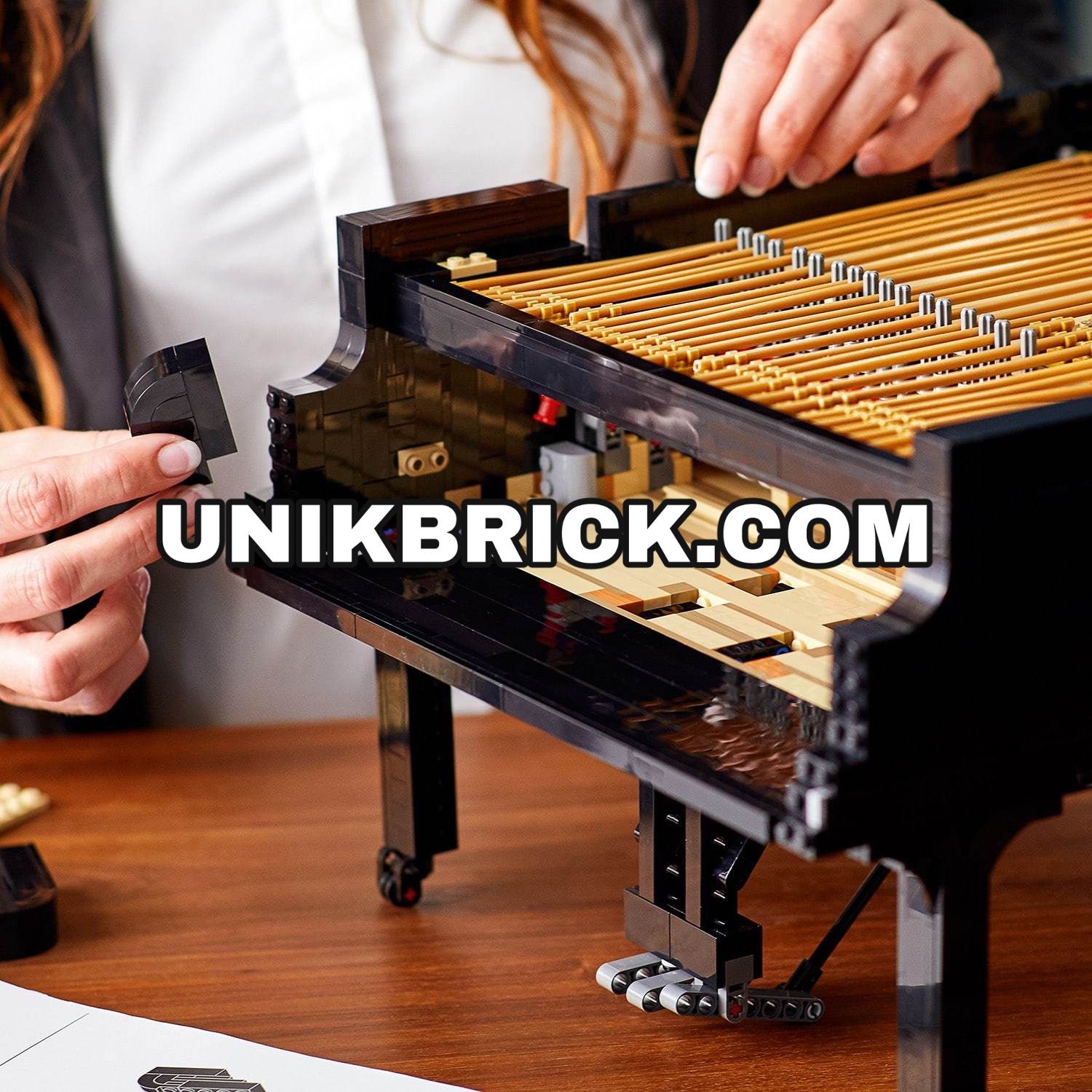 LEGO® Ideas 21323 Grand Piano | Đàn Piano Cơ Hoạt Động (3.662 Mảnh ...