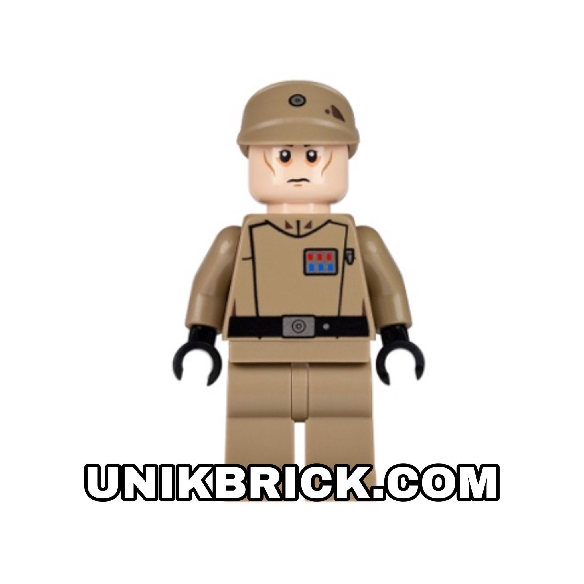 [ORDER ITEMS] LEGO Imperial Officer Captain Dark Tan Uniform – UNIK BRICK