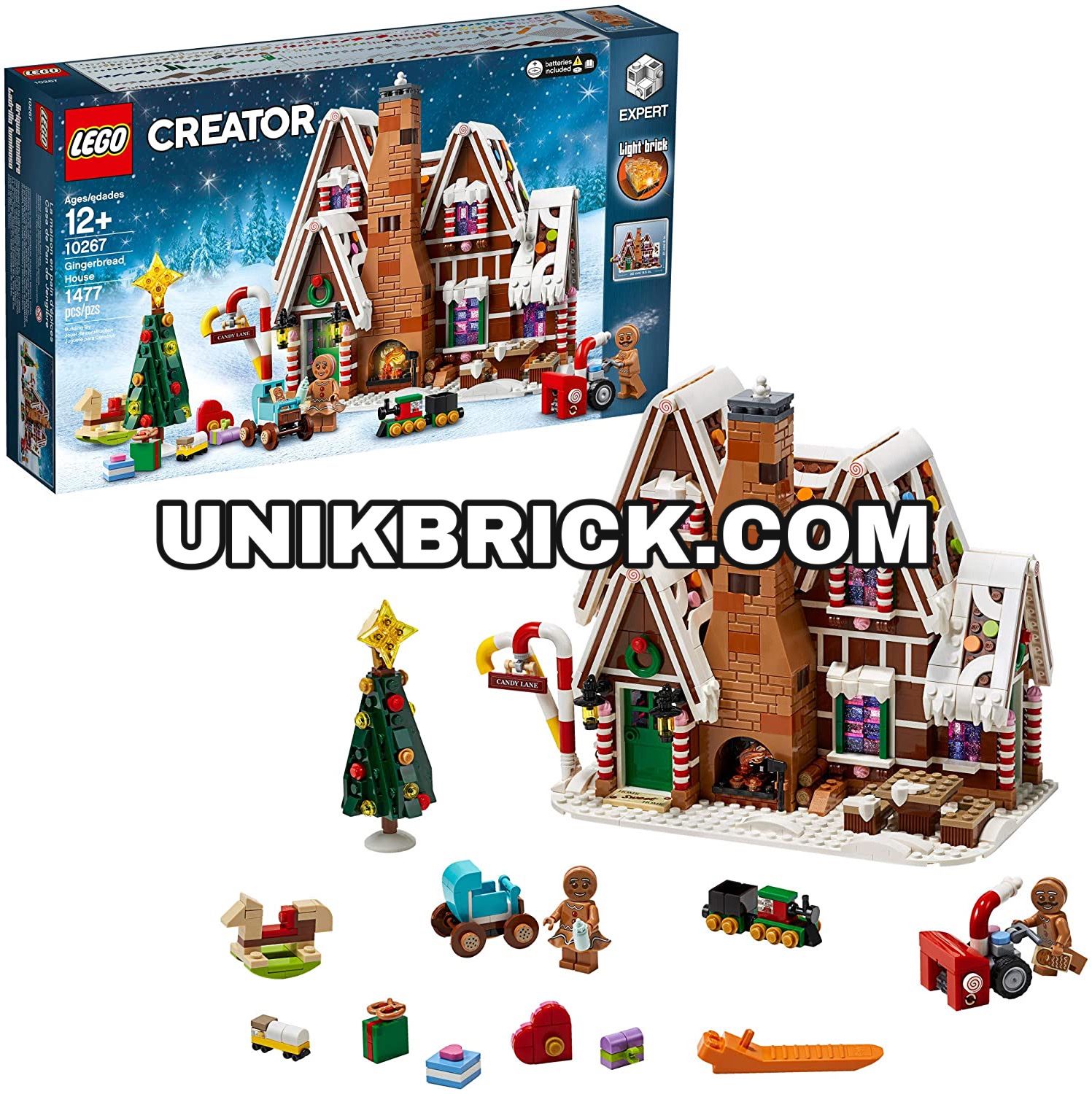 LEGO Creator 10267 Gingerbread House – UNIK BRICK