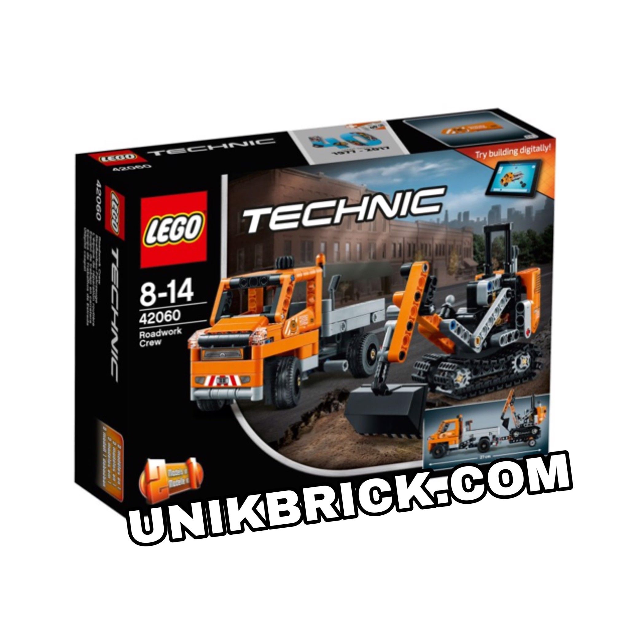 [ORDER ITEMS] LEGO Technic 42060 Roadwork Crew – UNIK BRICK