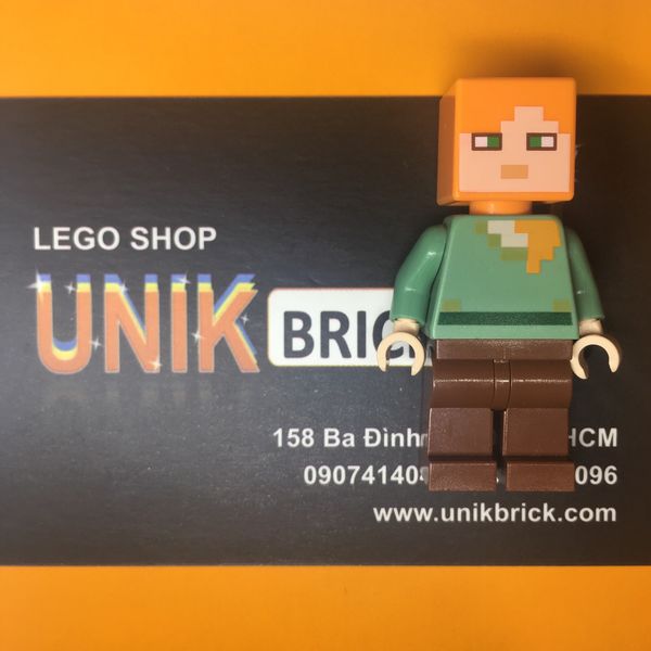 LEGO Minecraft Alex (No.1) – UNIK BRICK