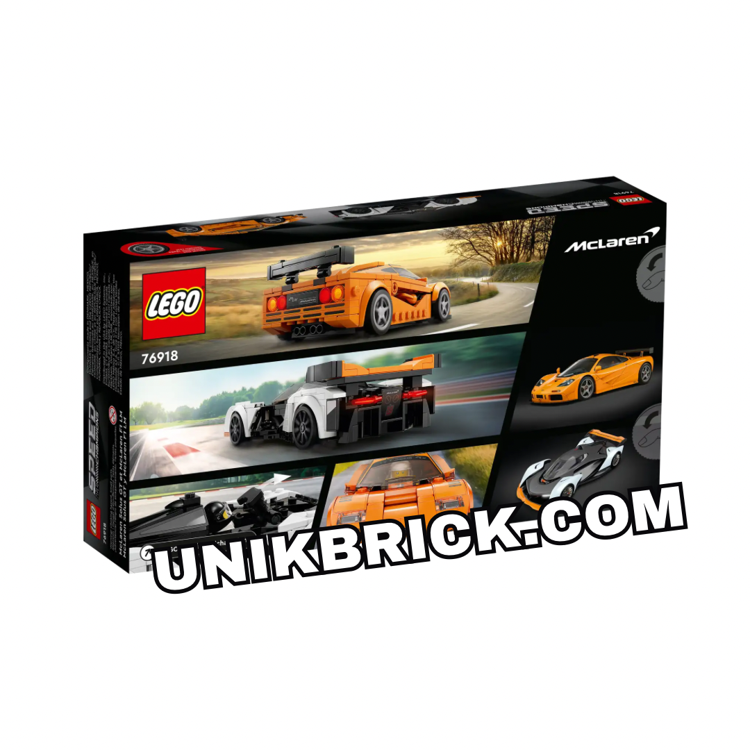 LEGO Speed Champions 76918 McLaren Solus GT & McLare – UNIK BRICK