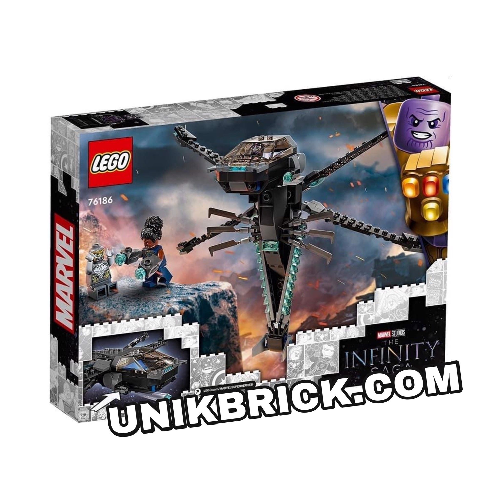 LEGO Marvel 76186 Black Panther Dragon Flyer – UNIK BRICK