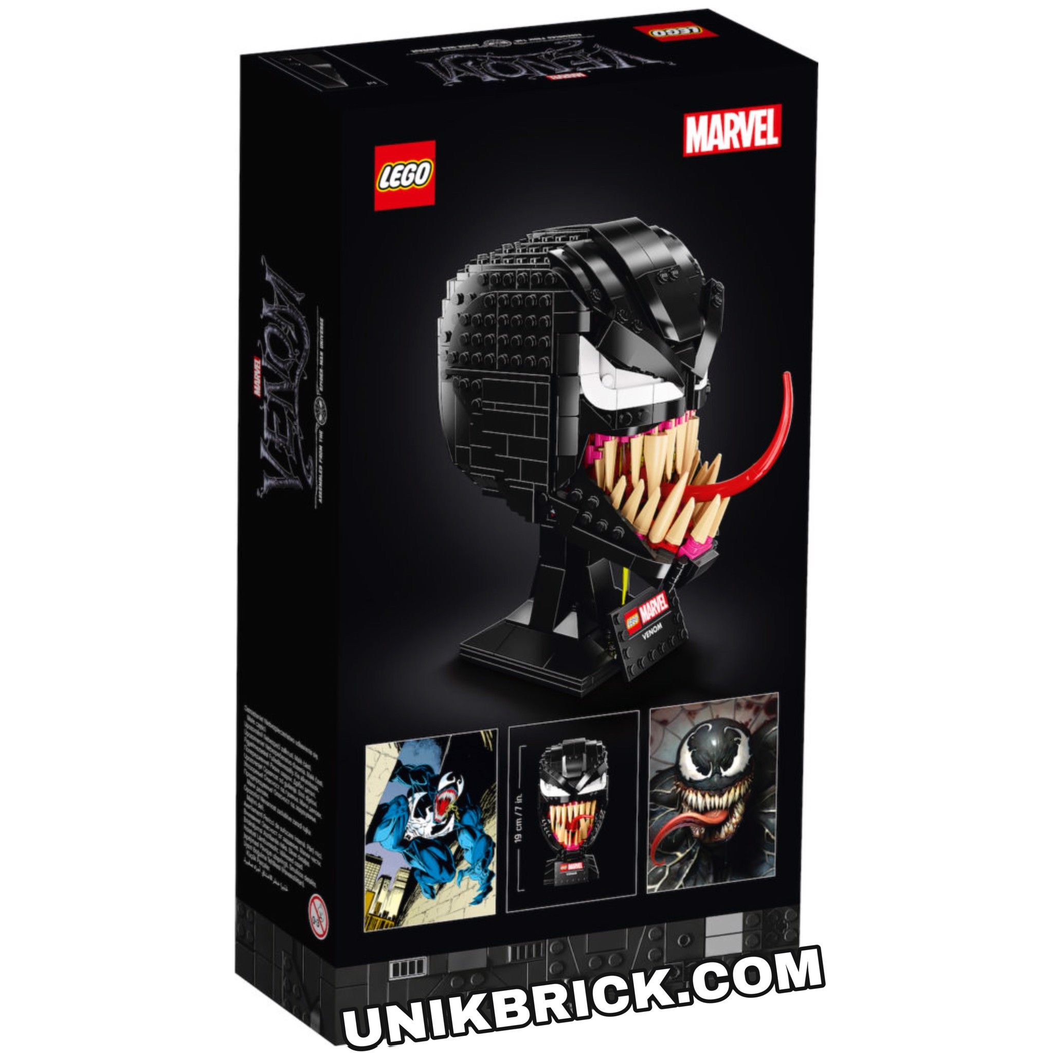LEGO Marvel Spider-Man 76187 Venom Helmet – UNIK BRICK