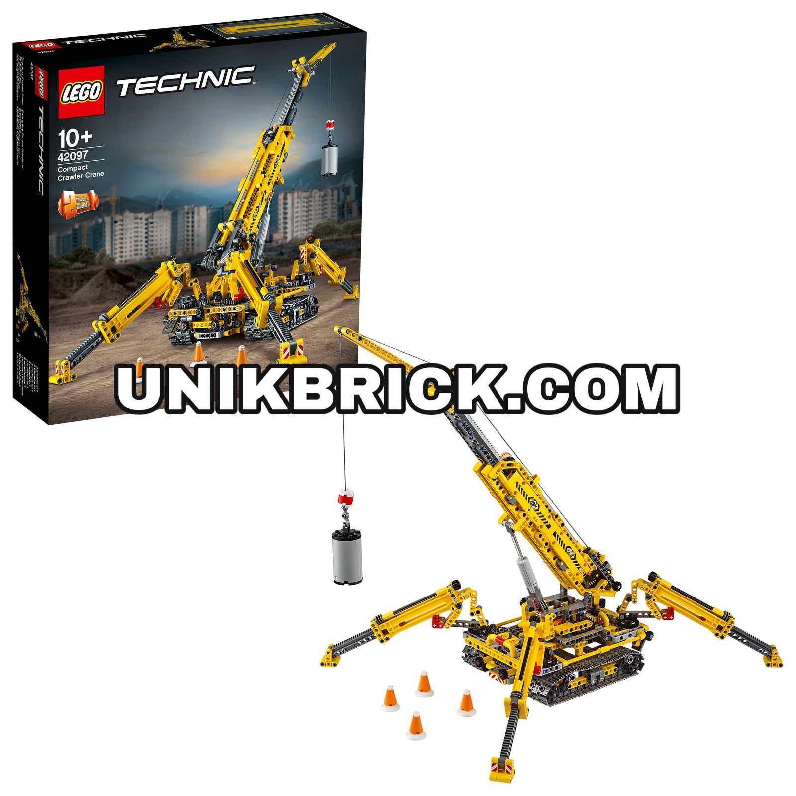 LEGO Technic 42097 Compact Crawler Crane – UNIK BRICK