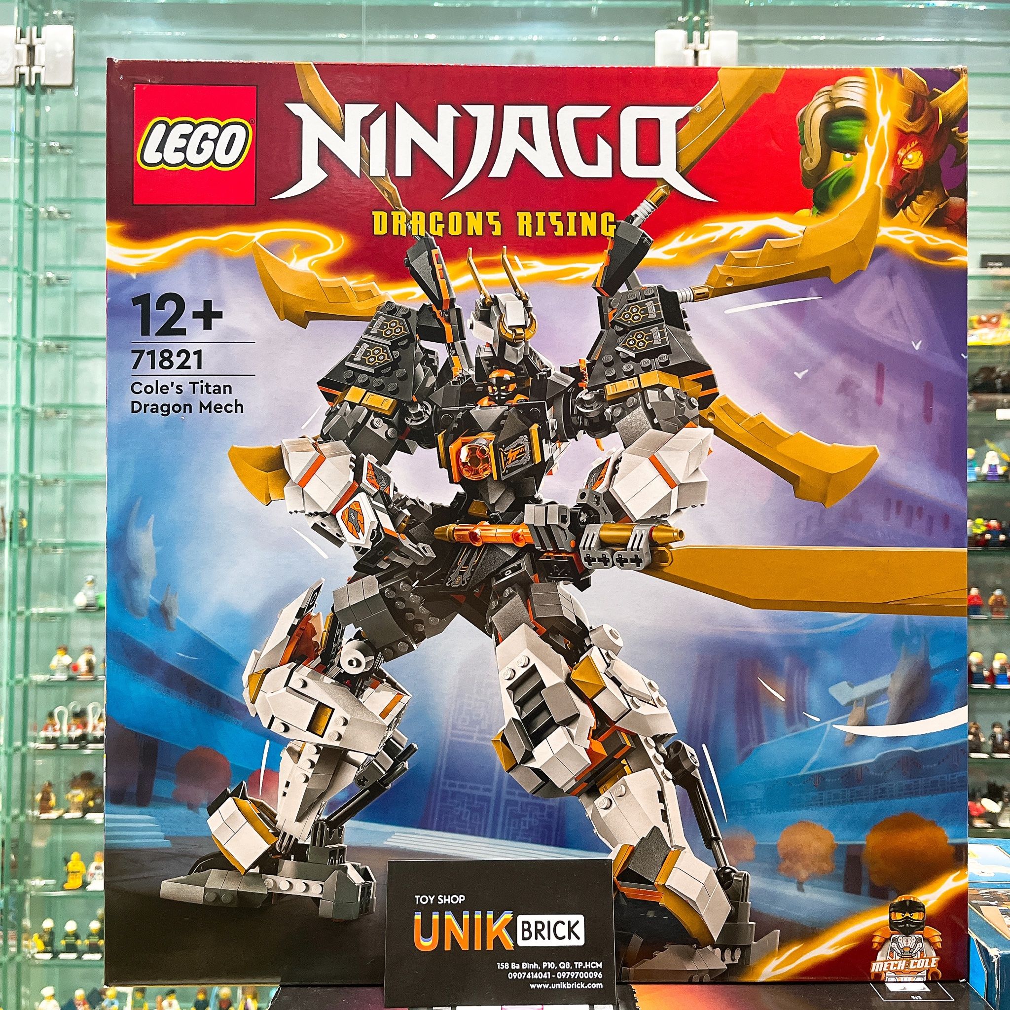 [CÓ HÀNG] LEGO Ninjago 71821 Cole's Titan Dragon Mech – UNIK BRICK