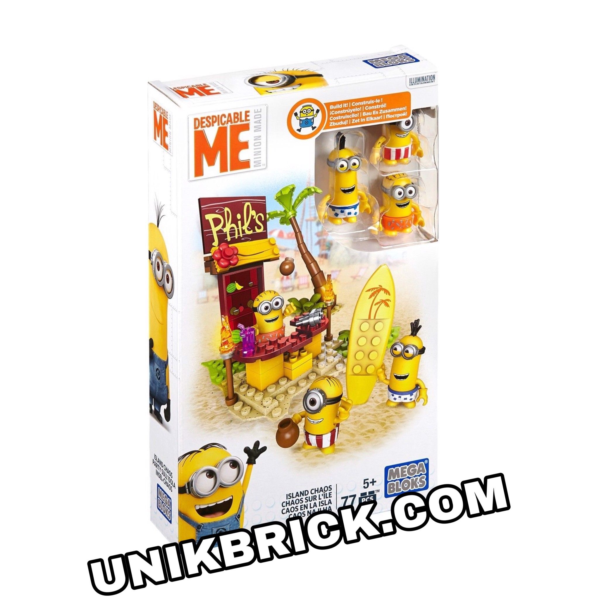 Mega Bloks Despicable Me Minions Island Chaos – UNIK BRICK