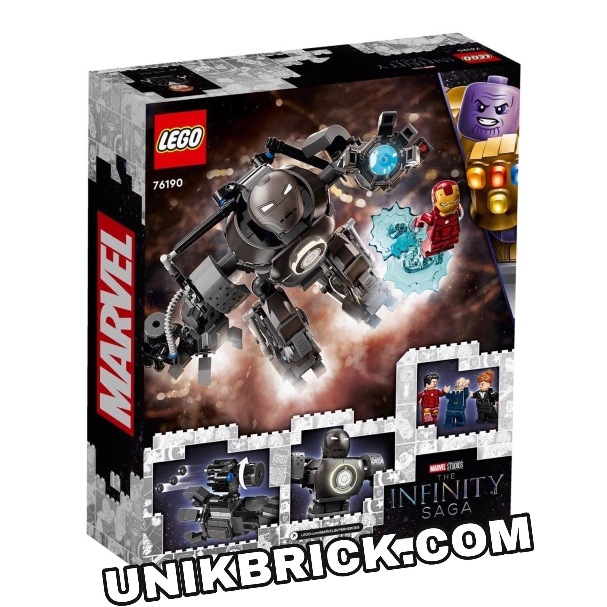 LEGO Marvel 76190 Iron Man: Iron Monger Mayhem – UNIK BRICK