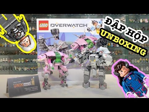 [CÓ HÀNG] LEGO Overwatch 75973 D.Va & Reinhardt – UNIK BRICK