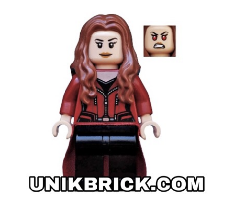 [CÓ HÀNG] LEGO Marvel The Scarlet Witch Wanda Maximoff Fabric Skirt se ...