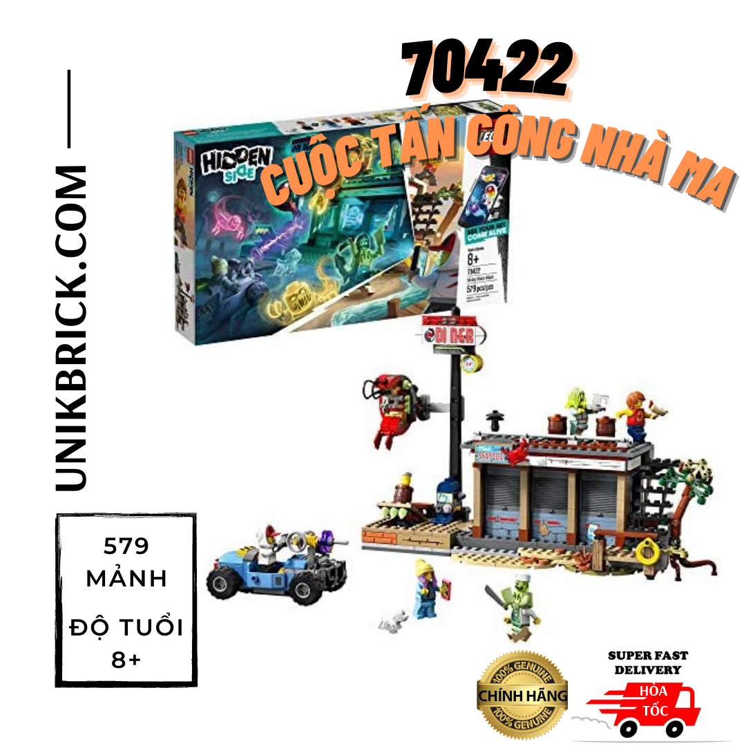LEGO Hidden Side 70422 Shrimp Shack Attack – UNIK BRICK
