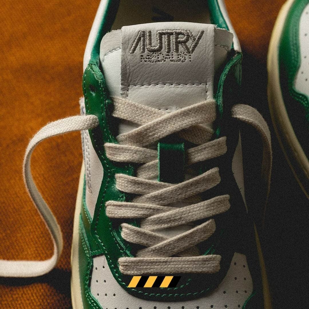 Giày Autry Medalist Leather Low – Green White – AULW-WB03 – GTGSupply