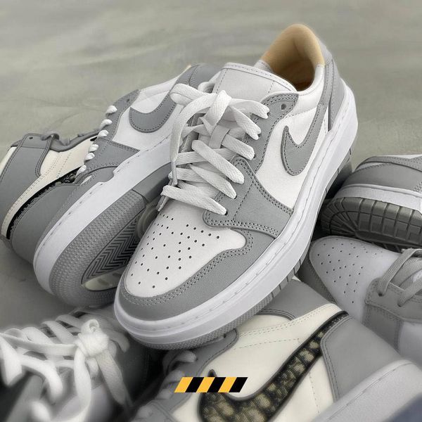 Giày Nike Air Jordan 1 Elevate Low – Wolf Grey (W) – DH7004-100 – GTGSupply