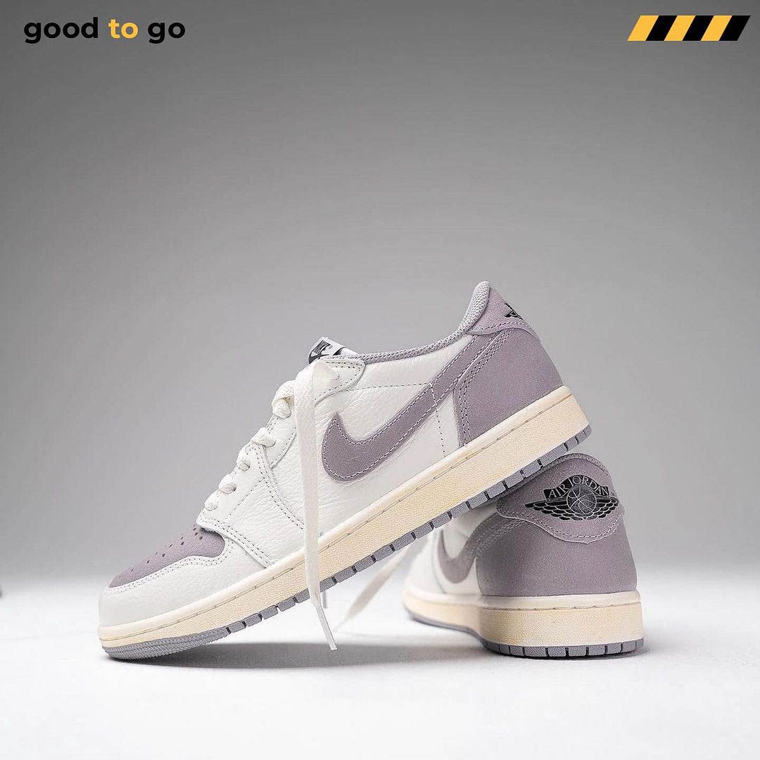 Giày Nike Jordan 1 Retro Low OG – Atmosphere Grey – CZ0790-101 – GTGSupply