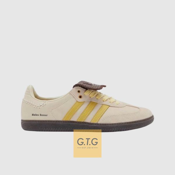 Giày Wales Bonner x Samba – Ecru Tint Yellow – ID0217 – GTGSupply