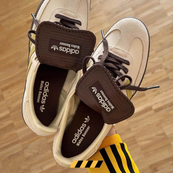 Giày Wales Bonner x Samba – Ecru Tint Yellow – ID0217 – GTGSupply