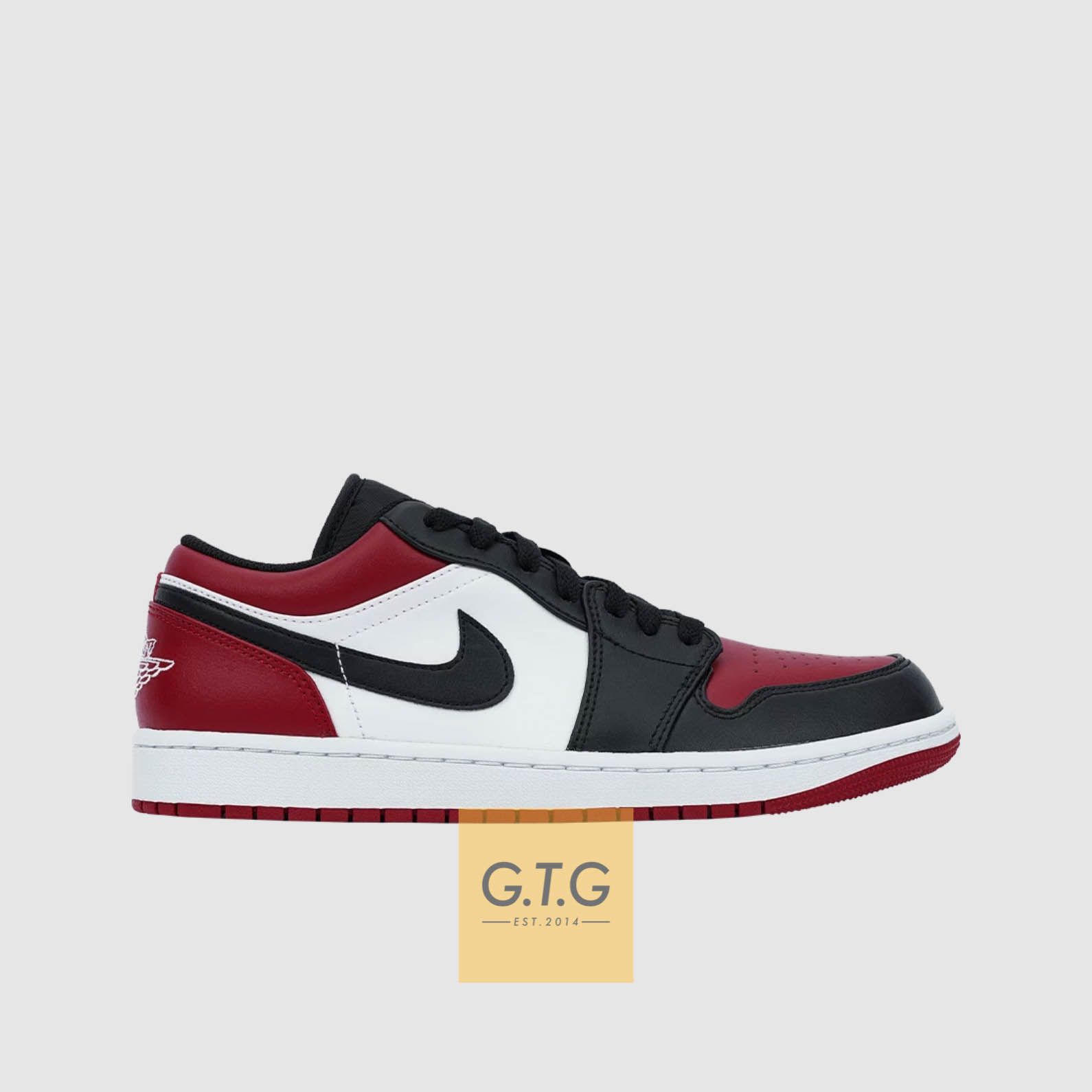 Giày Nike Air Jordan 1 Low – Bred Toe – 553558-612 – GTGSupply