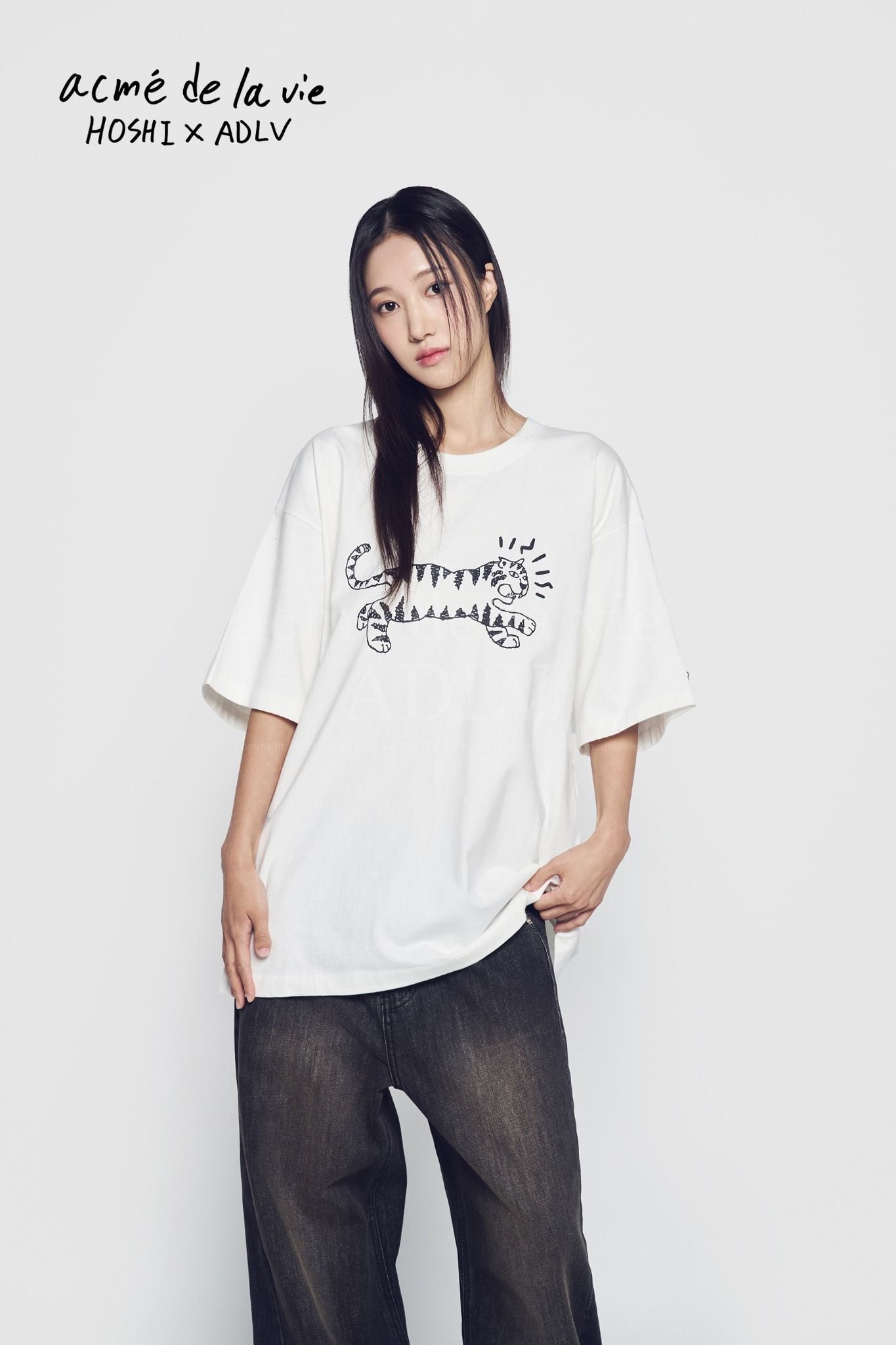 Acme De Lavie | Áo thun ADLV Tiger Sketch – ADLV, NEWERA, MLB