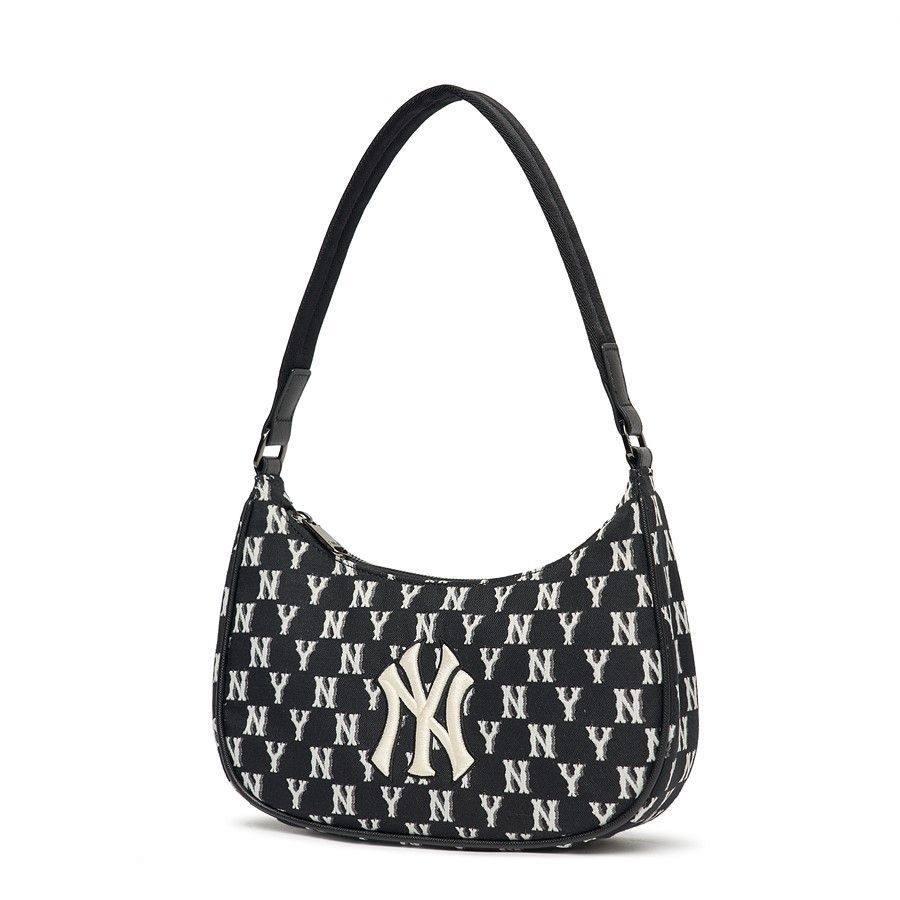 Túi Xách MLB Korea - MONOGRAM HOBO BAG NEW YORK YANKEES - 3ABQS012N-5 ...