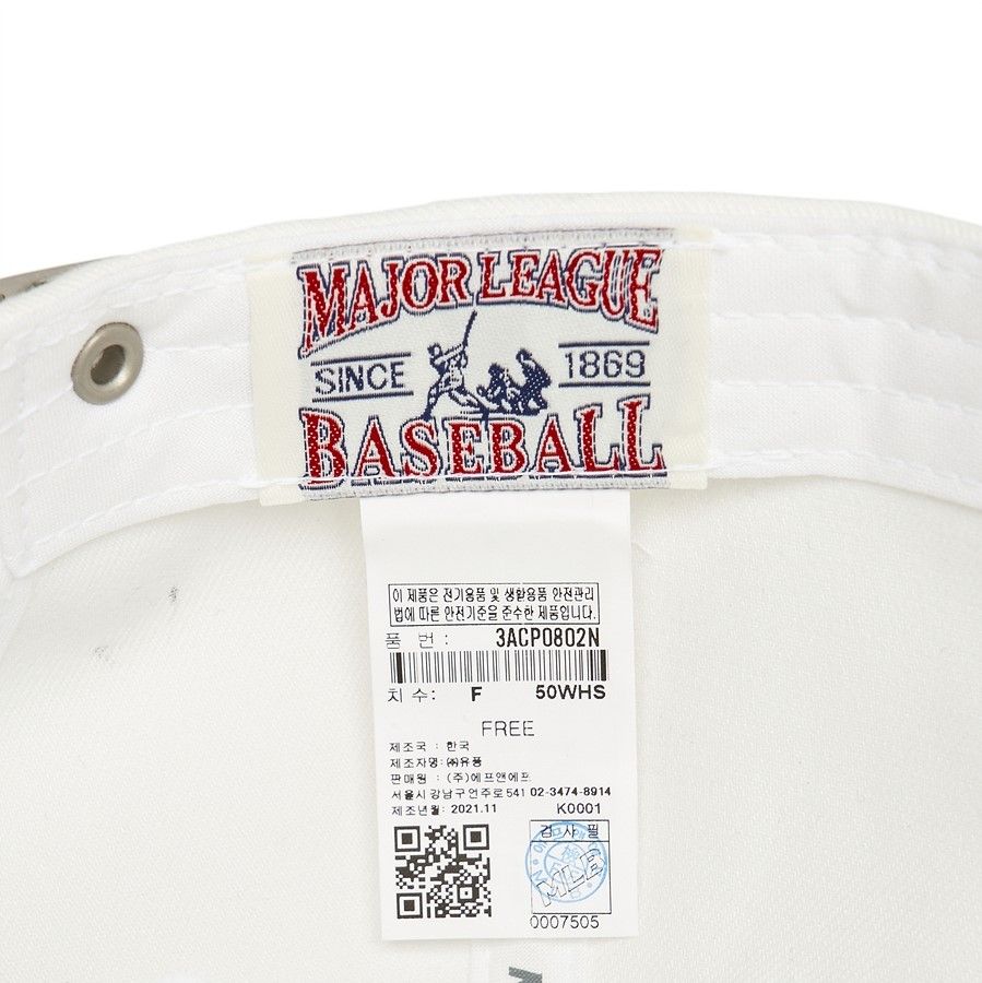 Nón MLB - NEW FIT STRUCTURE BALL CAP NEW YORK YANKEES - 3ACP0802N-50WH ...