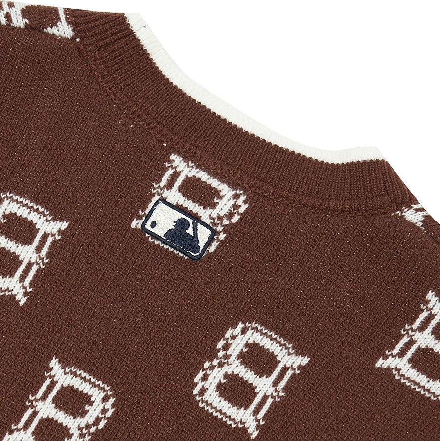 Áo Cardigan MLB Monogram 3AKCM0124-43BRD – ADLV, NEWERA, MLB
