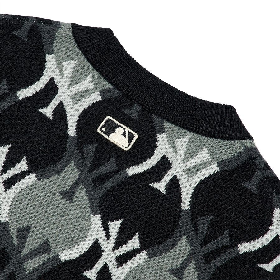 Áo Cardigan MLB Argyle Mono 3AKCY0224-50BKS – ADLV, NEWERA, MLB